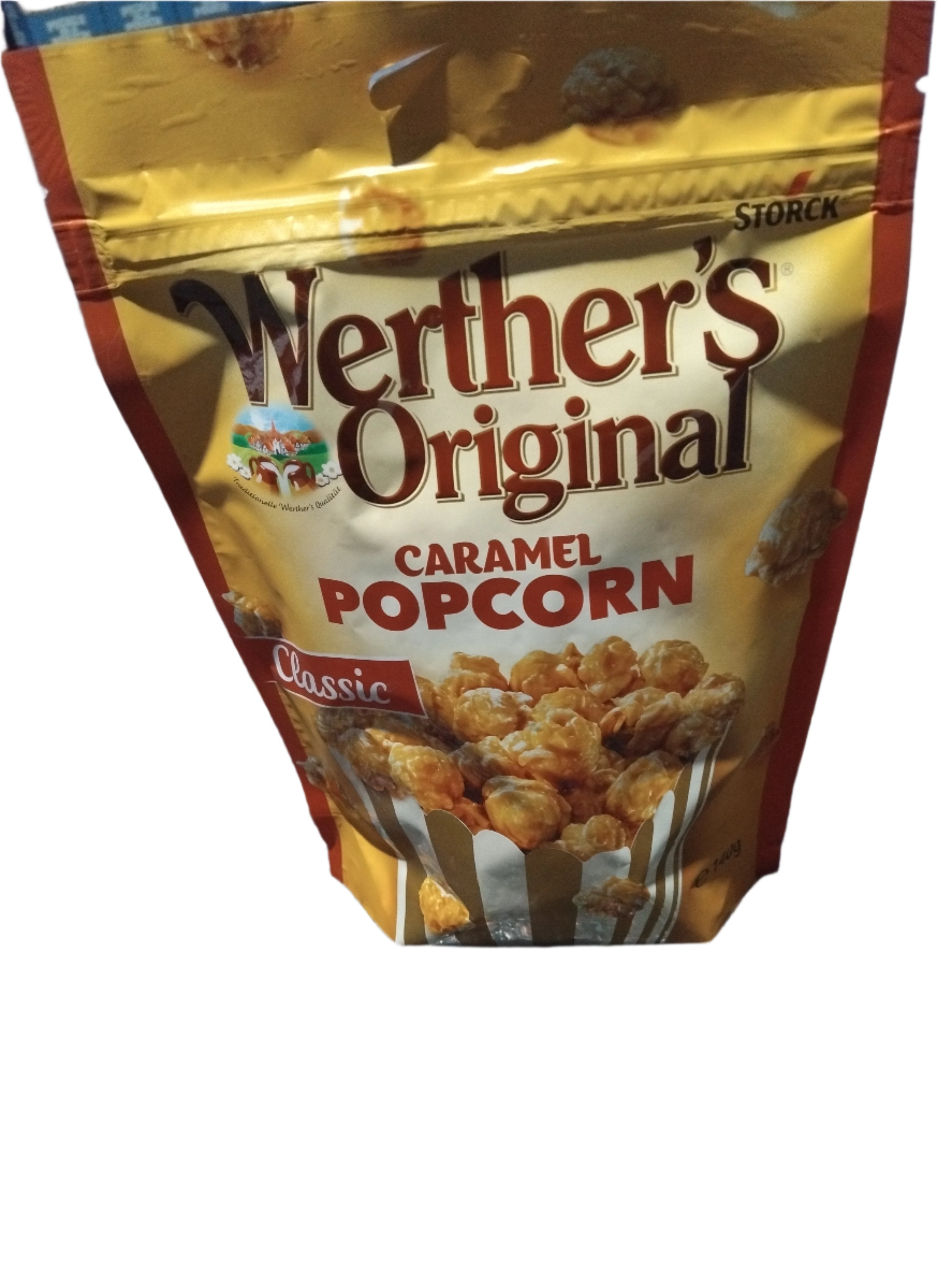 Werthers original popcorn 140g – Tom's Confectionery Warehouse
