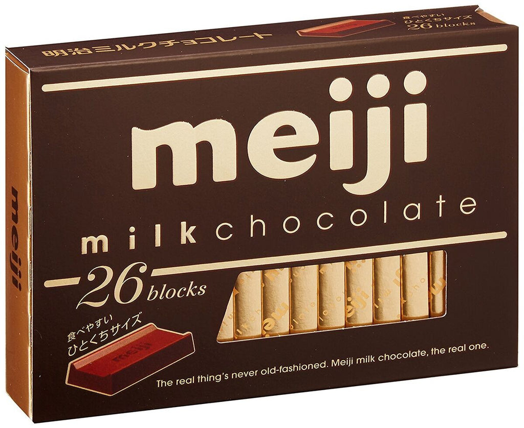 MEIJI Milk Chocolate 120g – Tom's Confectionery Warehouse