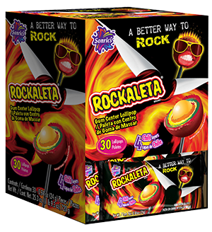 SONICS ROCKA LETA DISPLAY – Tom's Confectionery Warehouse