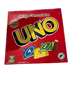 Uno Choco Board Game 117g – Tom's Confectionery Warehouse