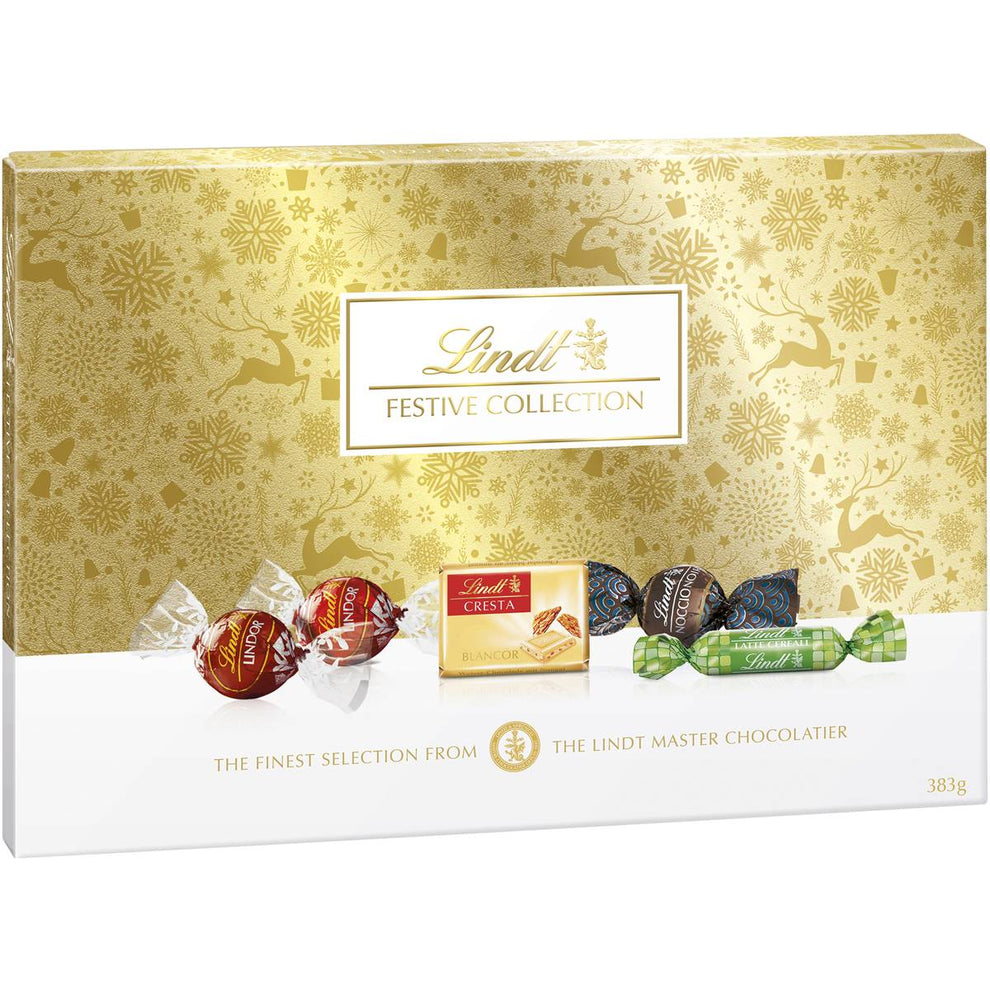 Lindt Festive Collection Gift Box 383g – Tom's Confectionery Warehouse