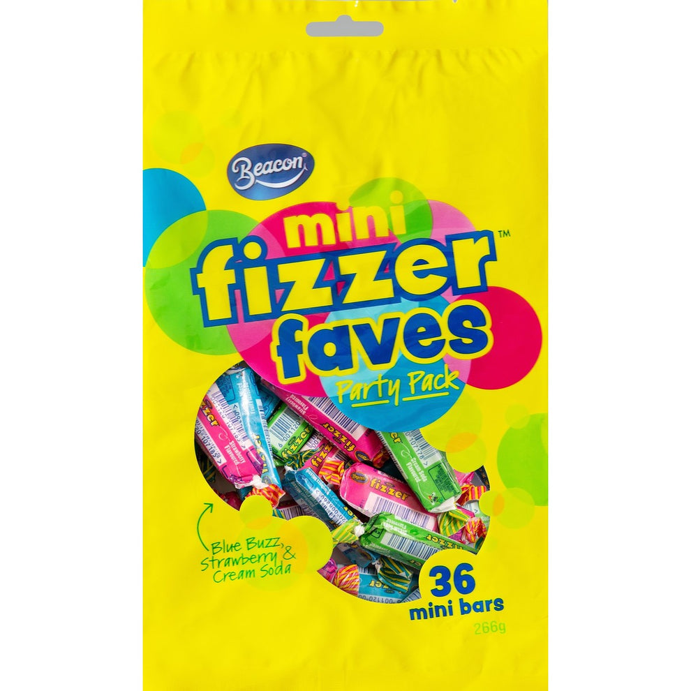 Beacon Mini Fizzer Faves Party Mix 36 Mini Bars – Tom's Confectionery ...