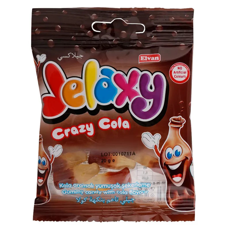 Jelaxy Crazy Cola 20g – Tom's Confectionery Warehouse