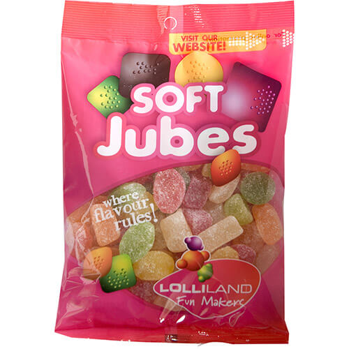 Lolliland Soft Jubes 160g – Tom's Confectionery Warehouse