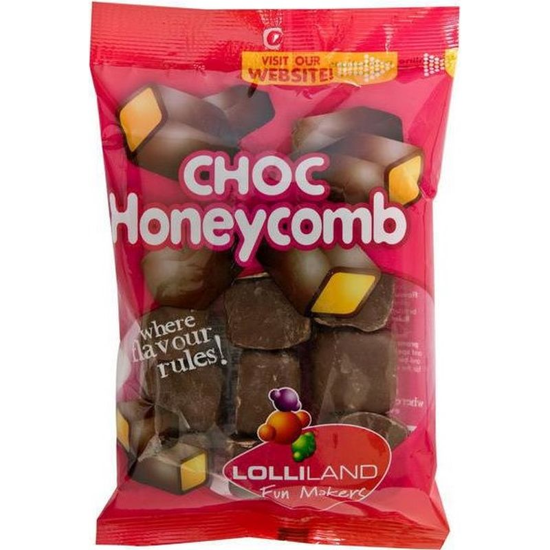 Lolliland Choc Honeycomb 110g – Tom's Confectionery Warehouse