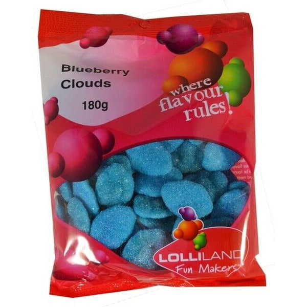 Lolliland Blueberry Cloud 140g – Tom's Confectionery Warehouse