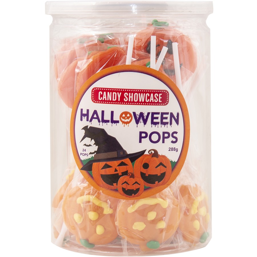 Halloween Pumpkin Pops 288g – Tom's Confectionery Warehouse