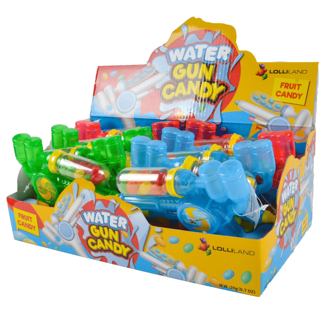 Water Gun w Jelly Bean 20g – Tom's Confectionery Warehouse