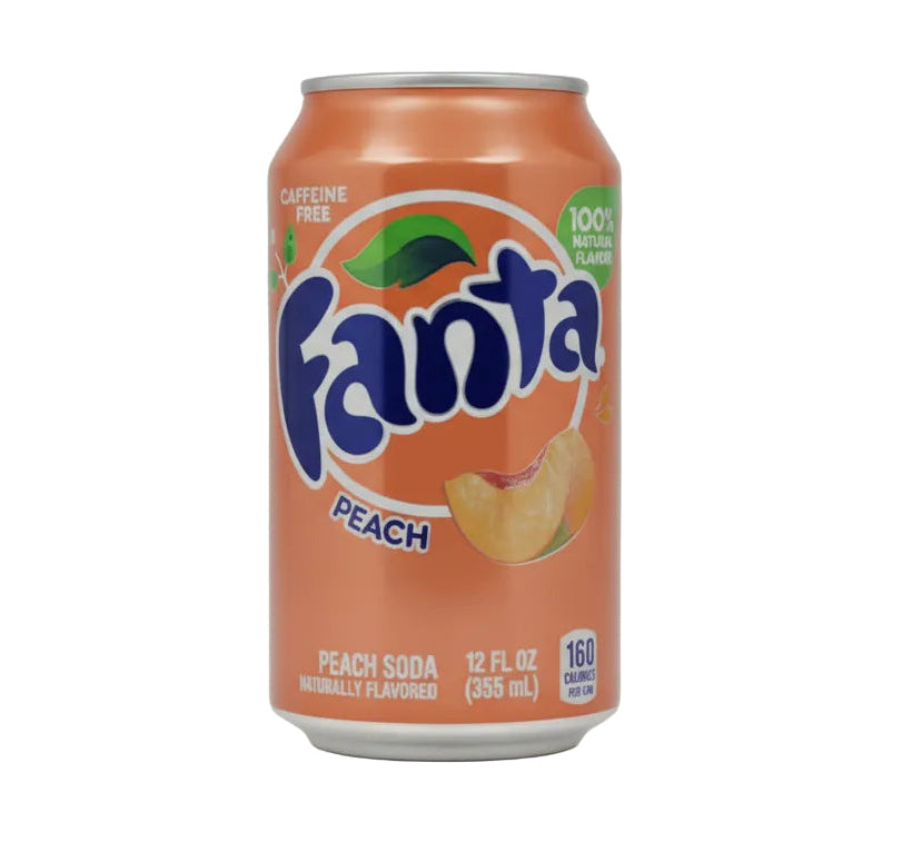 Coca Cola Fanta Peach 355ml – Tom's Confectionery Warehouse