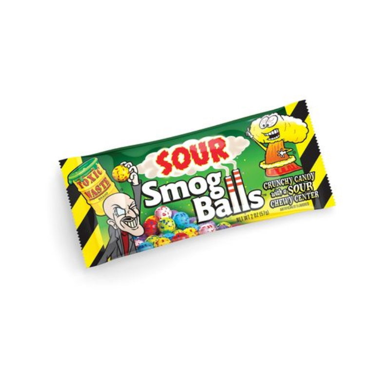 Candy Dynamics Toxic Waste Sour Smog Balls – Tom's Confectionery Warehouse