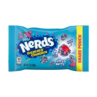 NERDS CLUSTERS VERY BERRY 85G – Tom's Confectionery Warehouse