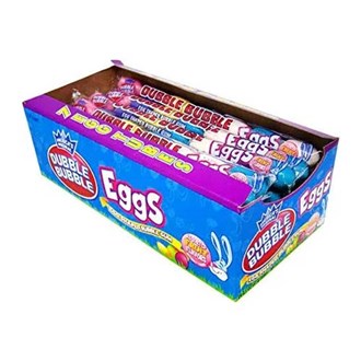 DUBBLE BUBBLE EGGS GUM TUBE 7 – Tom's Confectionery Warehouse