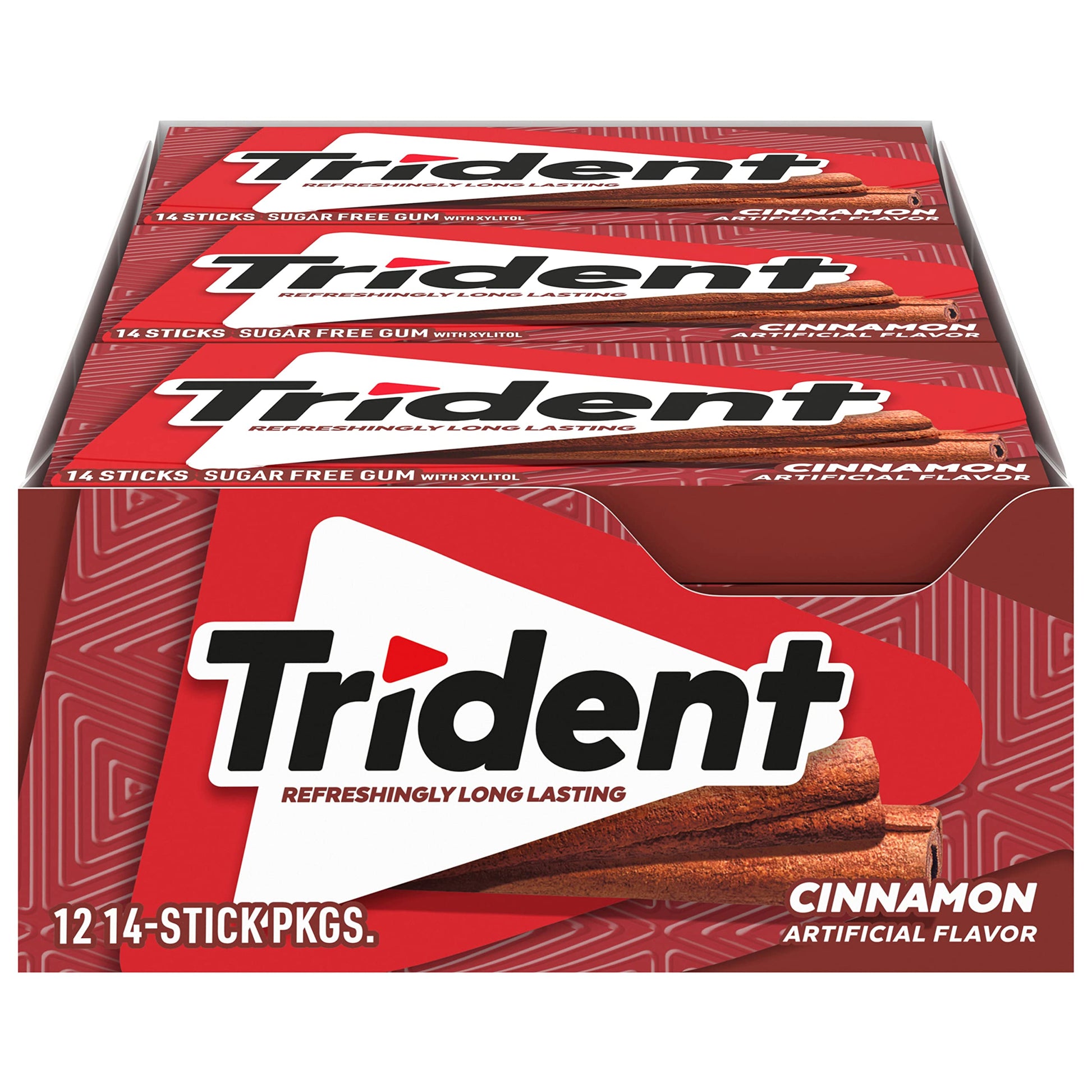 TRIDENT CINNAMON GUM 12 – Tom's Confectionery Warehouse