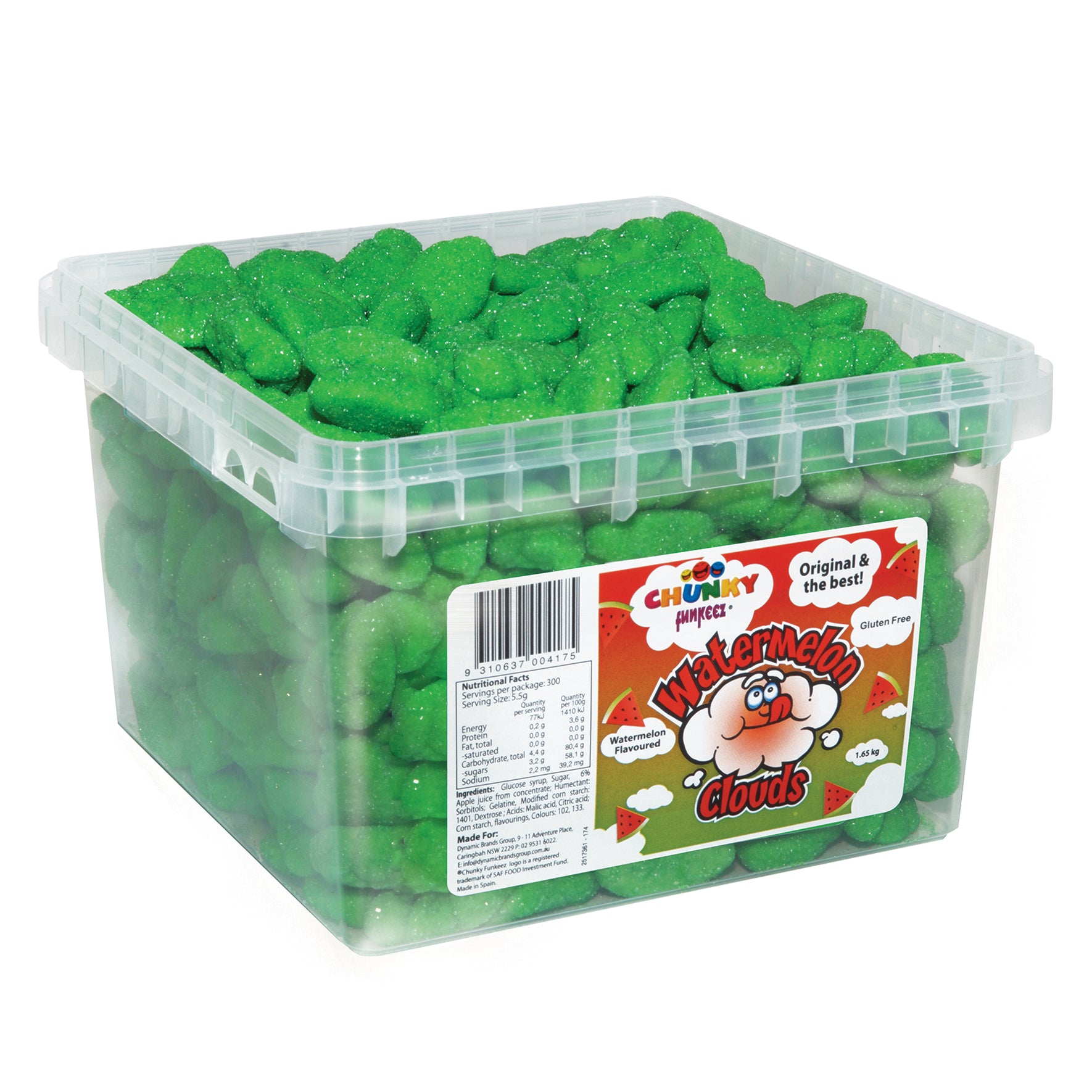 Chunky Funkeez Watermelon Clouds 1.45kg – Tom's Confectionery Warehouse