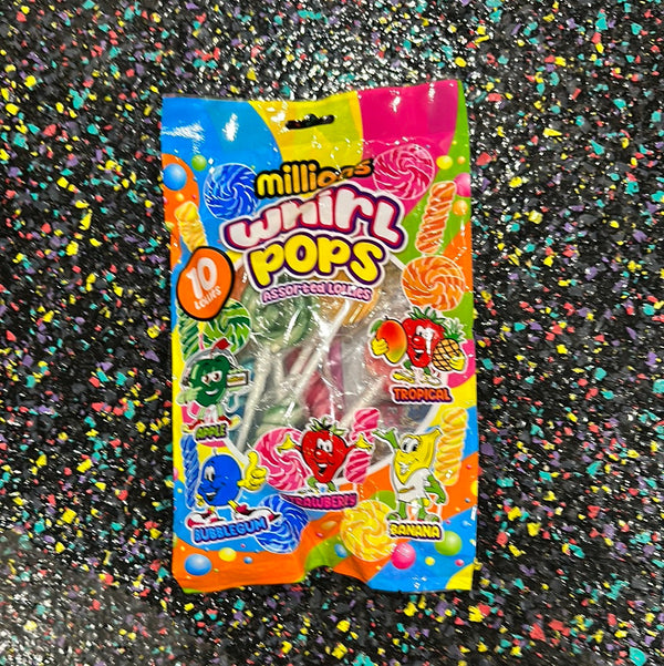 Millions Whirl Pops – Tom's Confectionery Warehouse