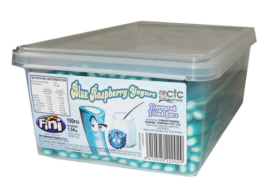 BLUE RASPBERRY YOGURT BARS 150's – Tom's Confectionery Warehouse
