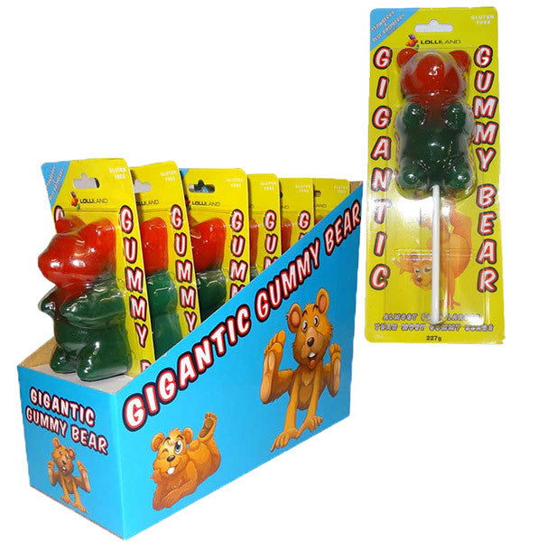 Lolliland Giant Gummi Bear 170g – Tom's Confectionery Warehouse