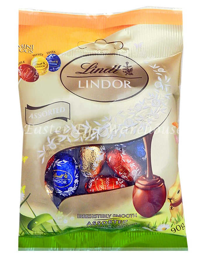 Lindor Mini Eggs Assorted Bag 90g – Tom's Confectionery Warehouse
