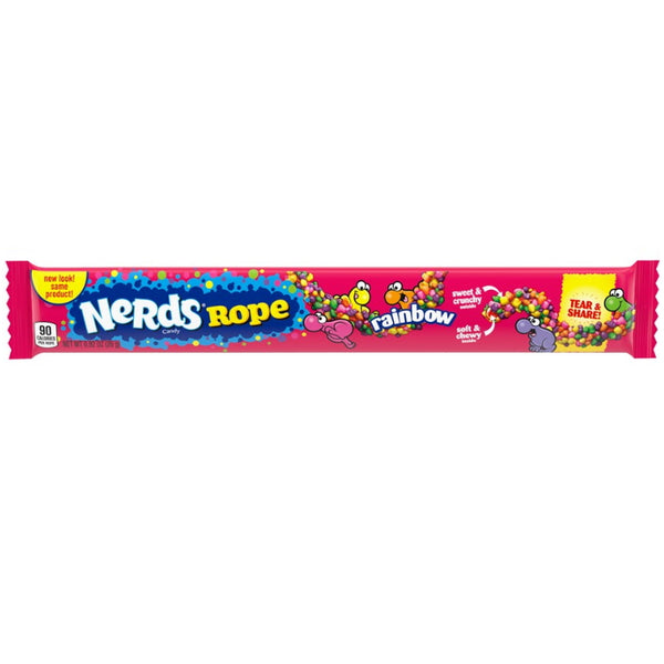 Nerds Rope Rainbow 26g – Tom's Confectionery Warehouse
