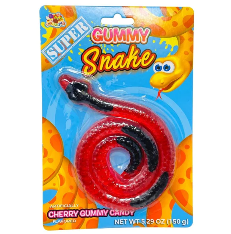 Super gummy Snake 150g – Tom's Confectionery Warehouse