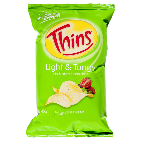 Thins Light & Tangy 45g – Tom's Confectionery Warehouse