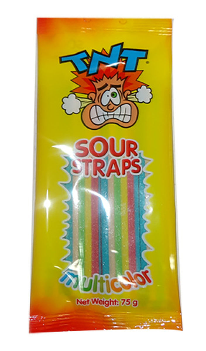 AIT TNT Multicolour Sour Straps 75g – Tom's Confectionery Warehouse