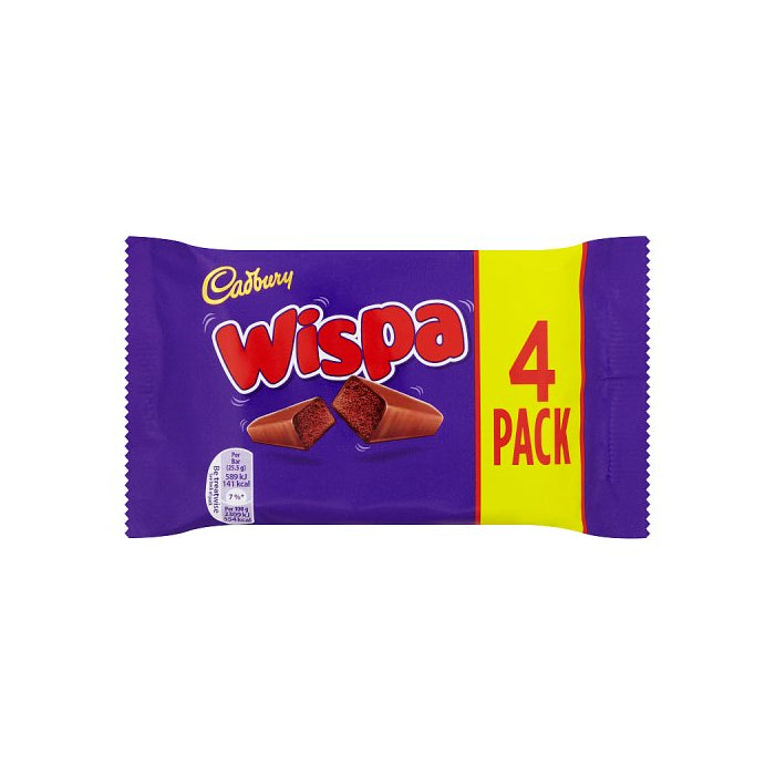 Wispa 4pk – Tom's Confectionery Warehouse