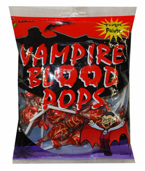 Lolliland Vampire Blood Pops Bag 20pcs – Tom's Confectionery Warehouse