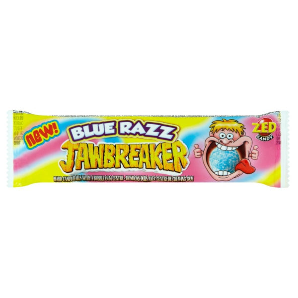 UK Zed Candy Blue Raspberry Jawbreaker – Tom's Confectionery Warehouse