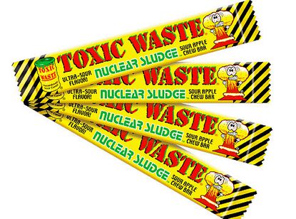 TOXIC WASTE NUCLEAR SLUDGE CHEW BARS – Tom's Confectionery Warehouse