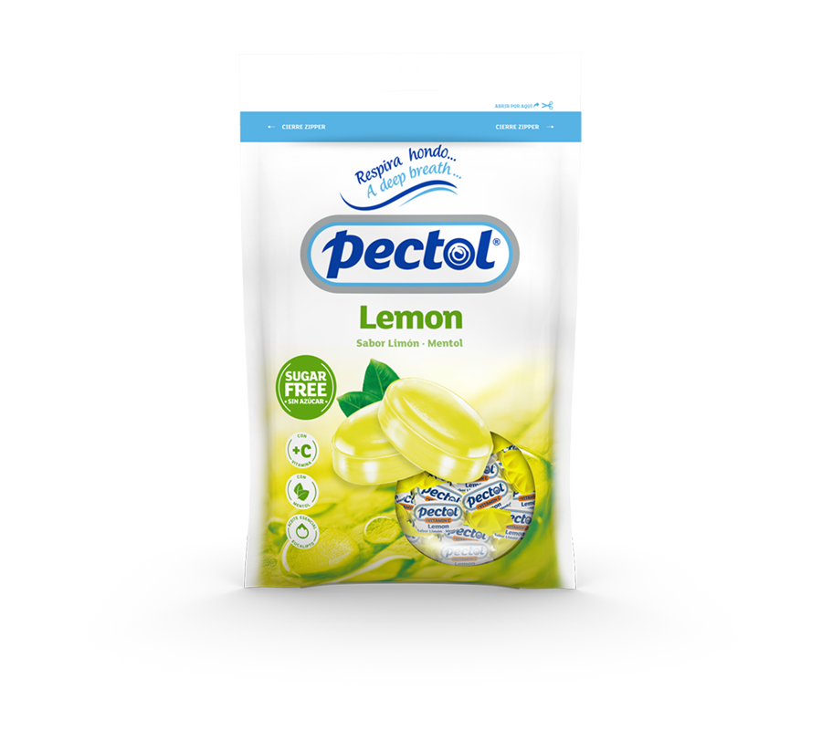 Pectol Lemon Drops 100g – Tom's Confectionery Warehouse