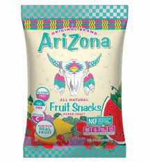 ARIZONA SNACK MIXED FRUIT 141.8G – Tom's Confectionery Warehouse