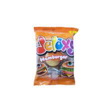 Jelaxy Hamburger 20g – Tom's Confectionery Warehouse