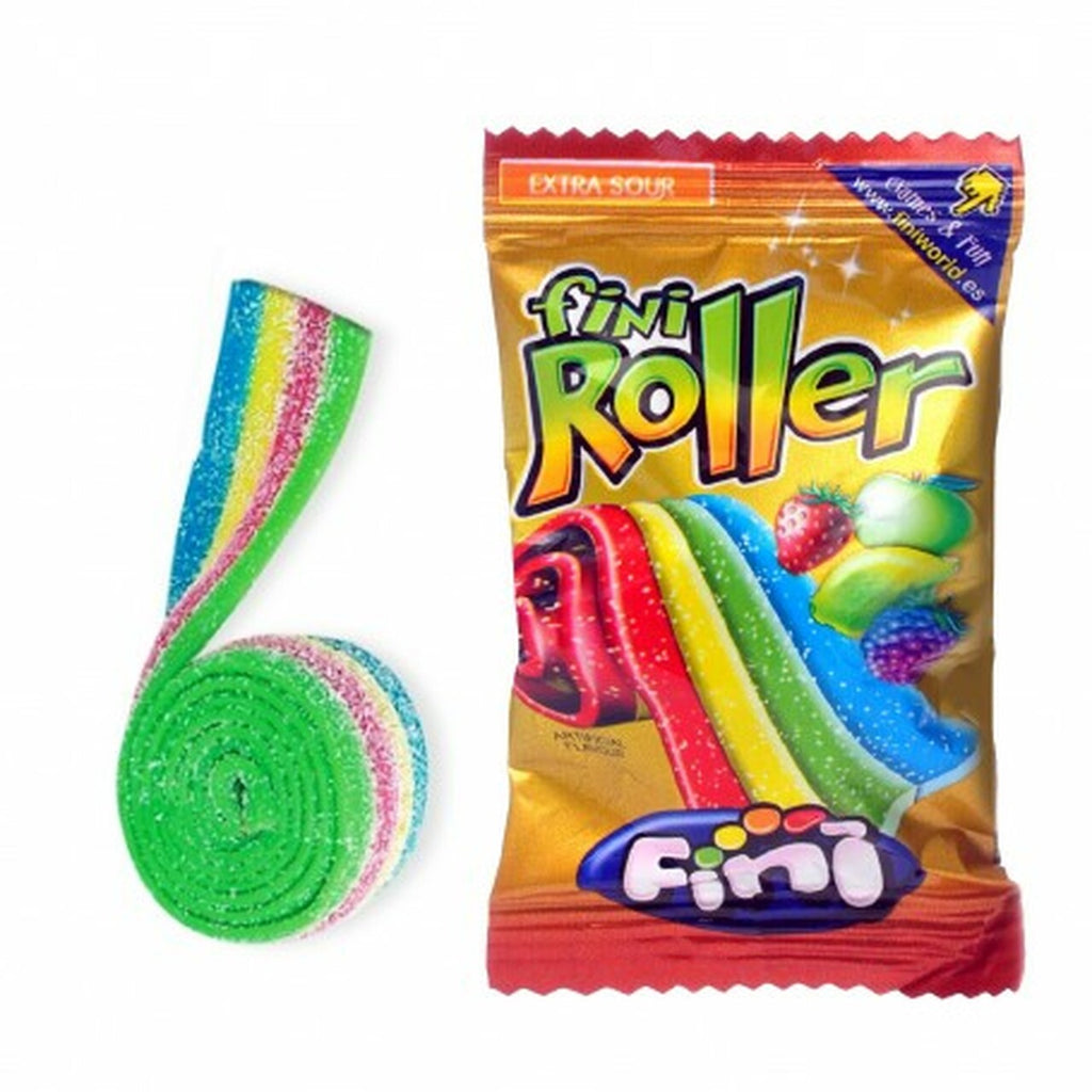 Fini Roller Fizz Rainbow Extra Sour 20g – Tom's Confectionery Warehouse