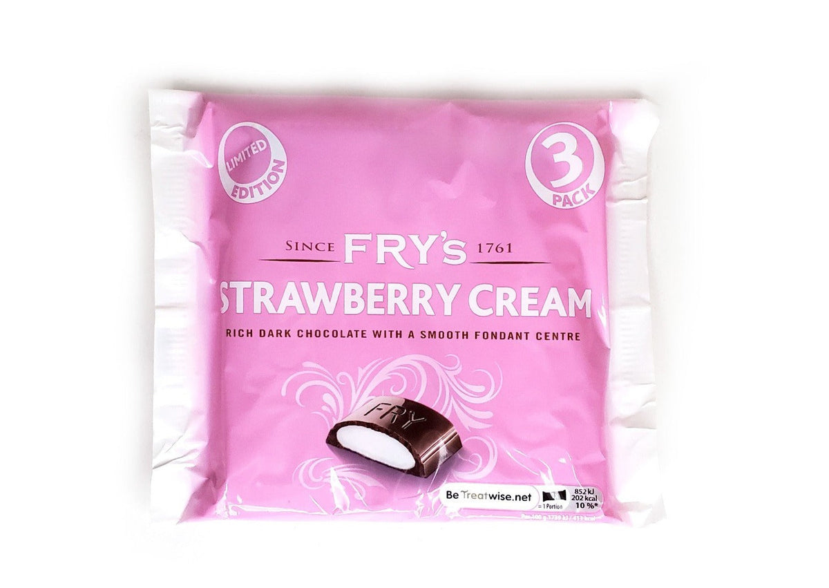 Fry’s Strawberry Cream 147g – Tom's Confectionery Warehouse
