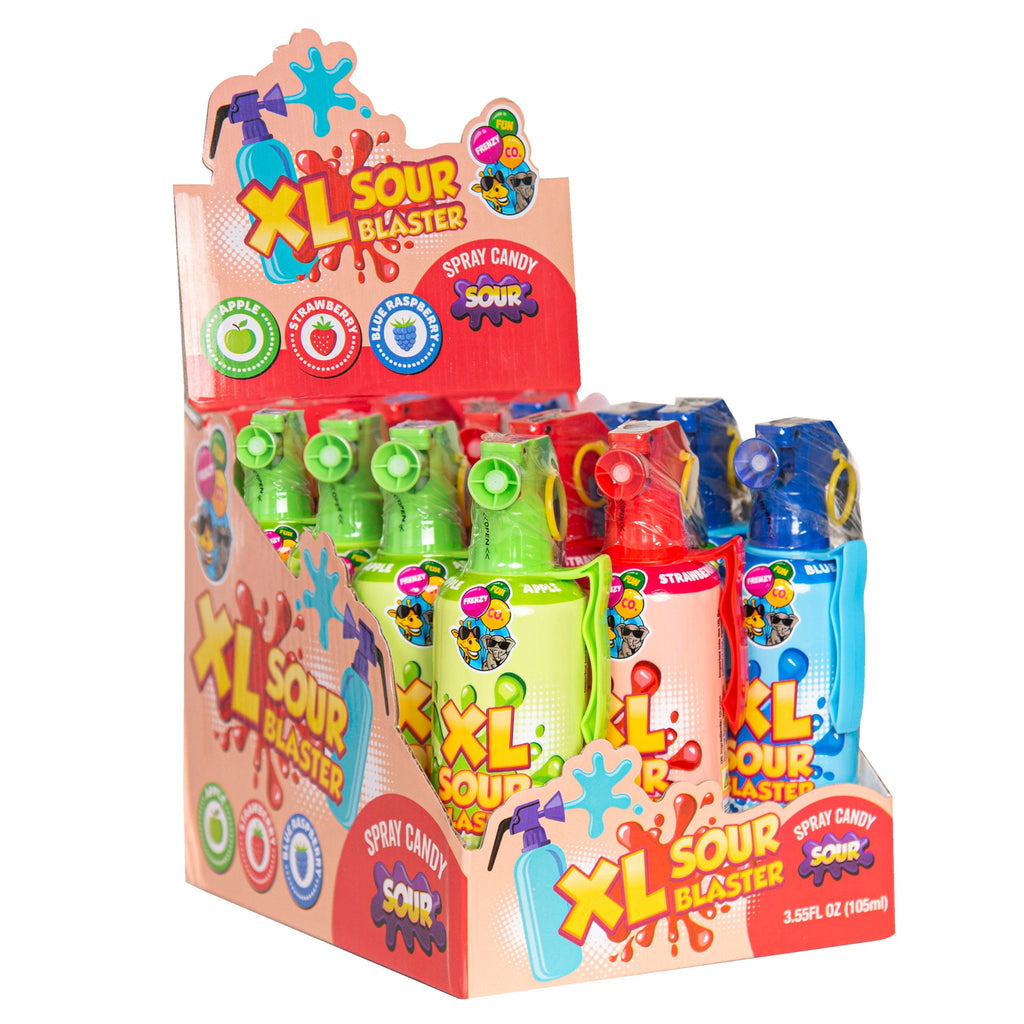 Fun Frenzy Co. XL Sour Blaster Candy Spray – Tom's Confectionery Warehouse