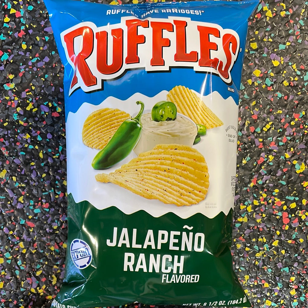 Ruffles - Jalapeño & Ranch 185.2g – Tom's Confectionery Warehouse