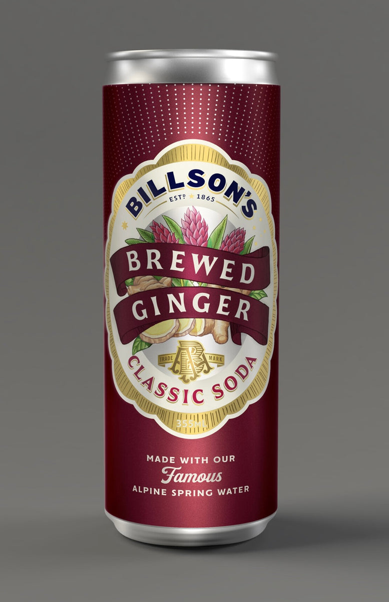Billson’s Classic Soda - Brewed Ginger – Tom's Confectionery Warehouse