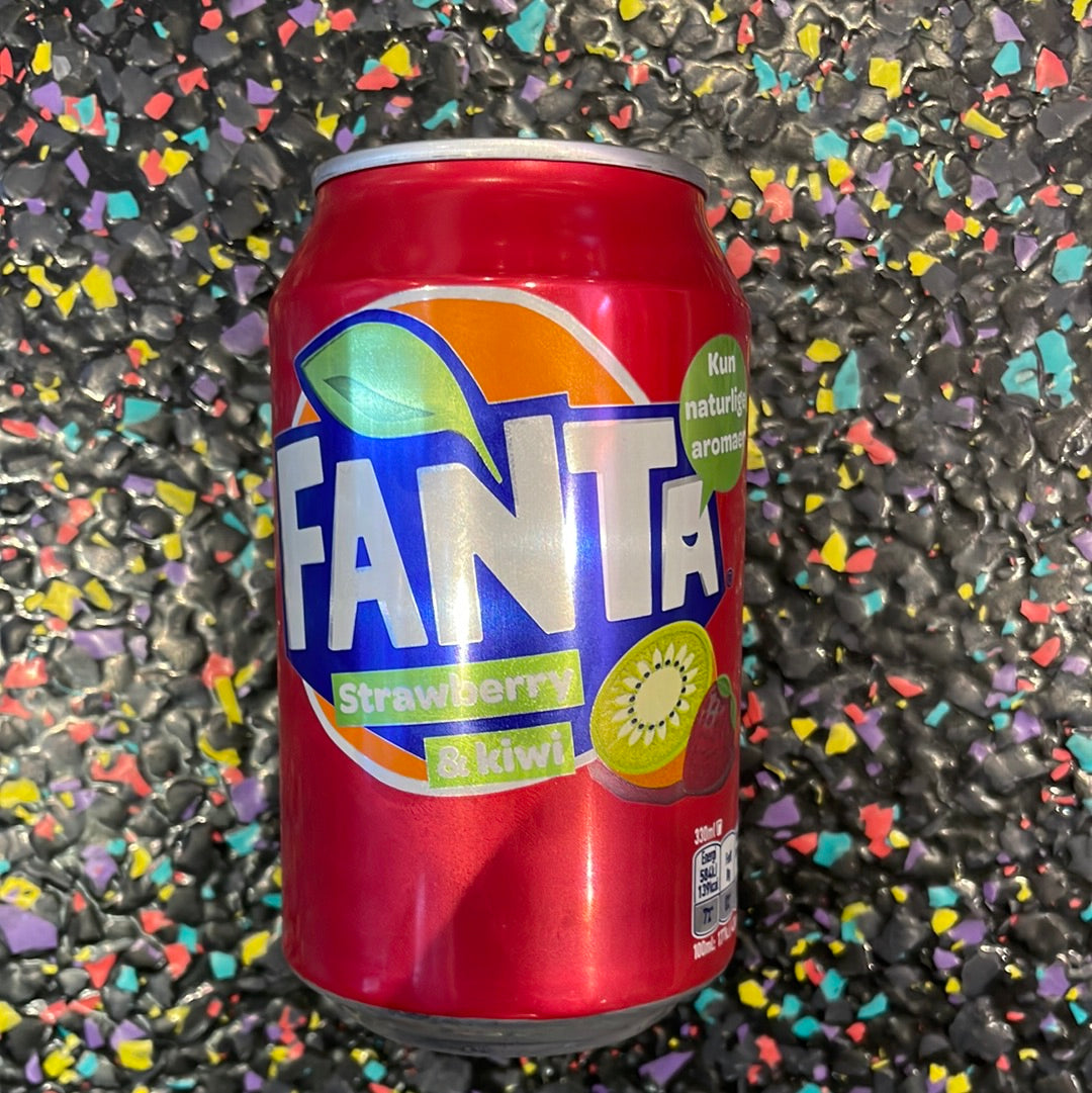 FANTA STRAWBERRY & KIWI 330ML – Tom's Confectionery Warehouse