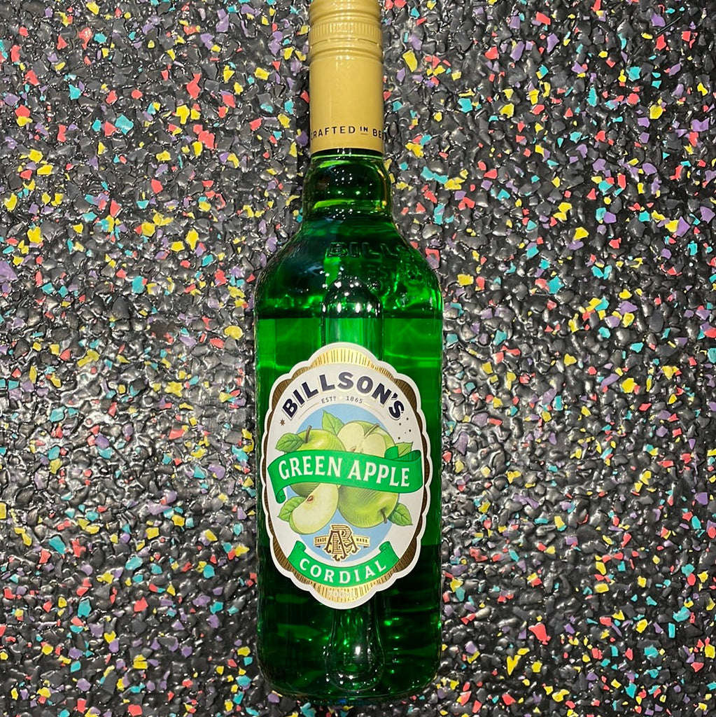 Billson’s traditional cordial - Green Apple – Tom's Confectionery Warehouse