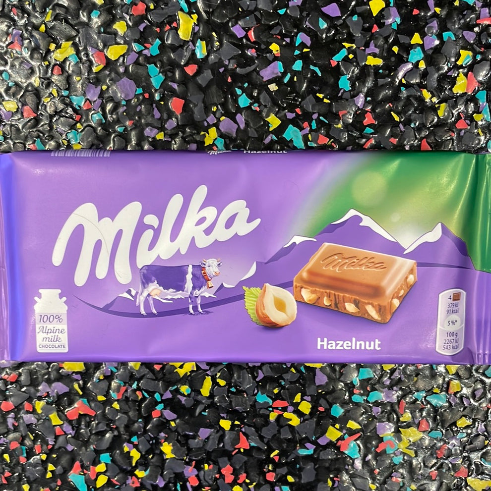 Milka Whole Hazelnut 95g – Tom's Confectionery Warehouse