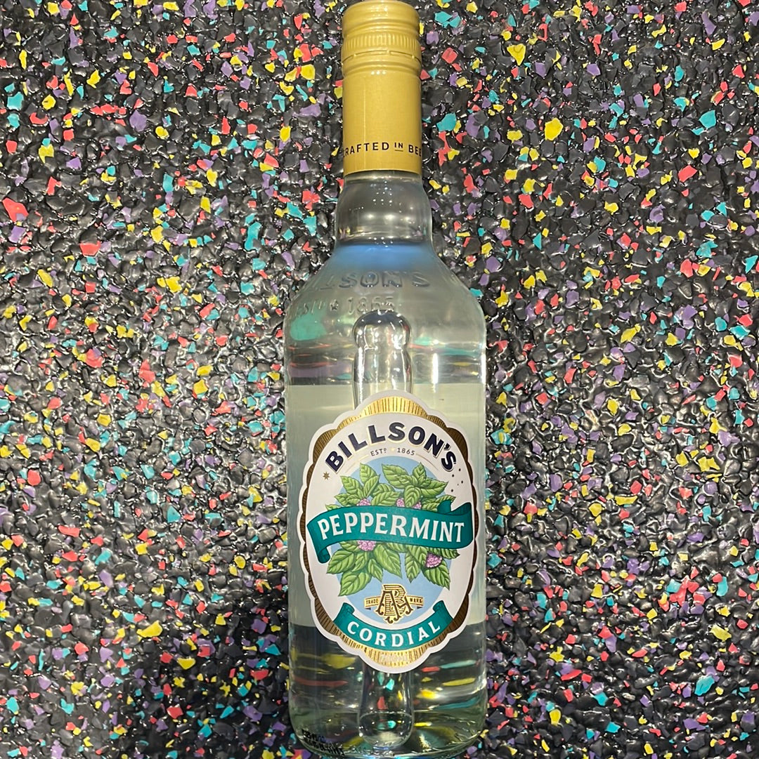 Billson’s cordial - Peppermint – Tom's Confectionery Warehouse