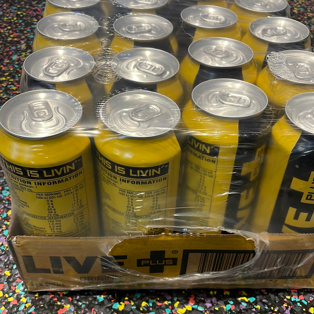 Live plus 500ml – Tom's Confectionery Warehouse