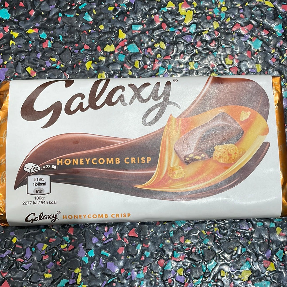 Galaxy Honeycomb Crisp - 114g – Tom's Confectionery Warehouse