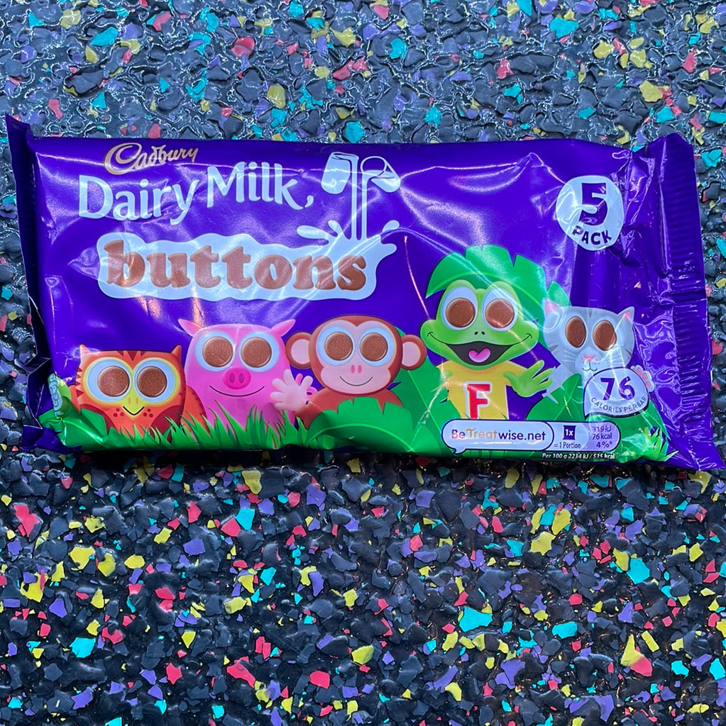 UK Cadbury 5pk Choc Buttons 70g – Tom's Confectionery Warehouse