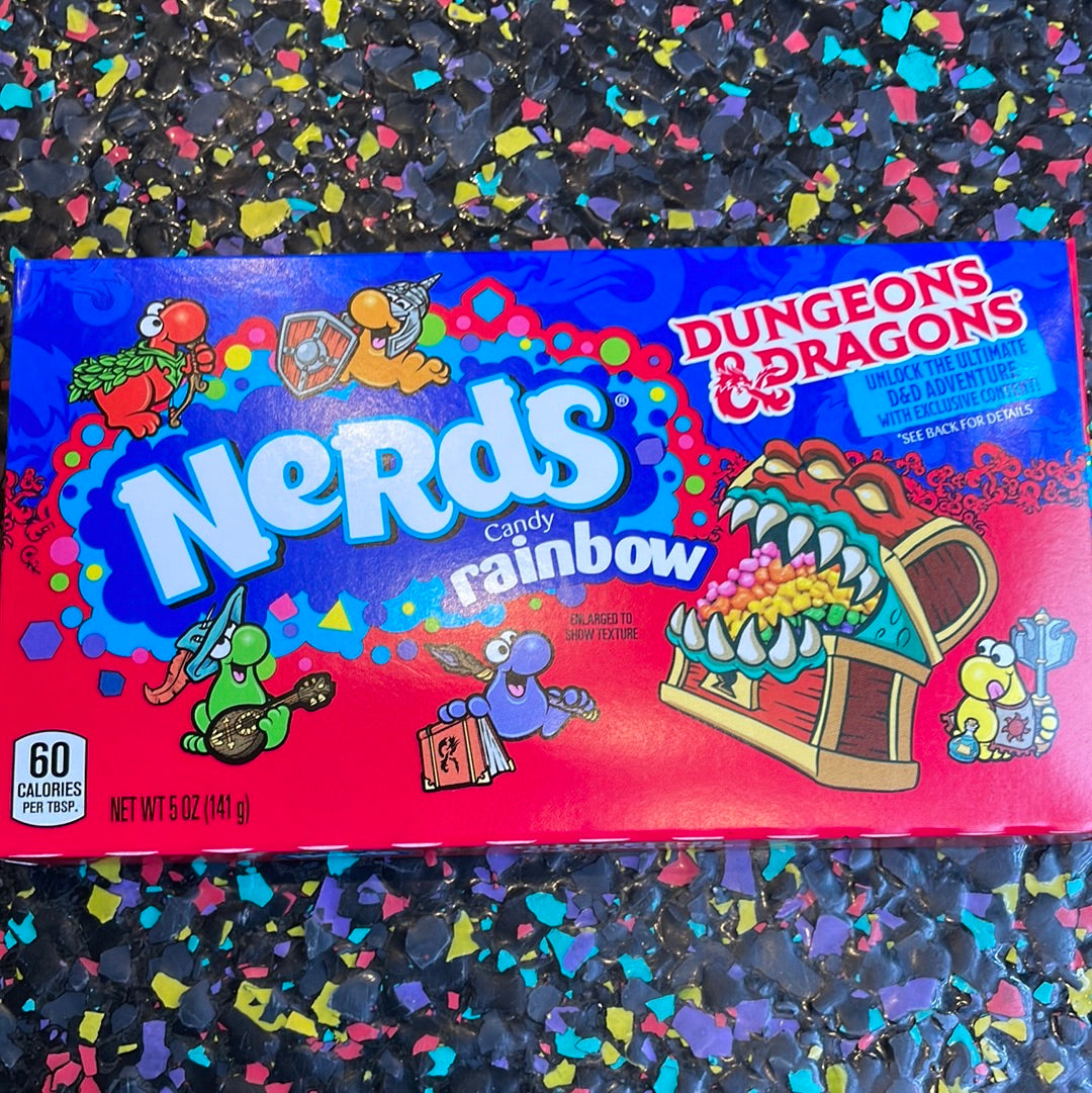 Wonka Nerds Rainbow Movie Box 141.7g – Tom's Confectionery Warehouse