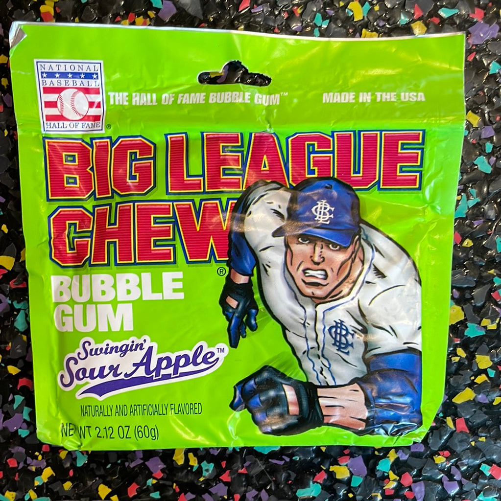 Big league chew - swingin sour apple – Tom's Confectionery Warehouse