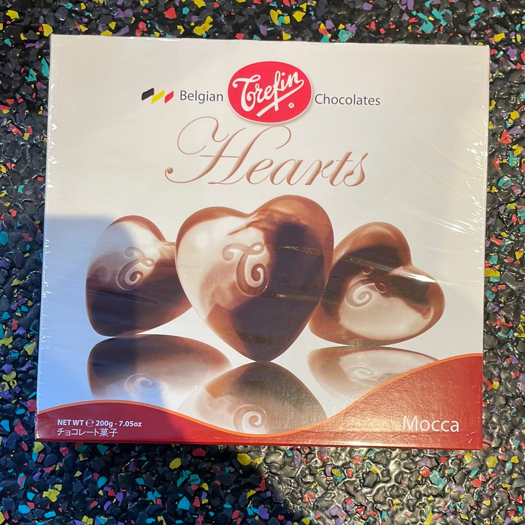 Choc. Hearts w/Coffee Cream Milk 200g – Tom's Confectionery Warehouse