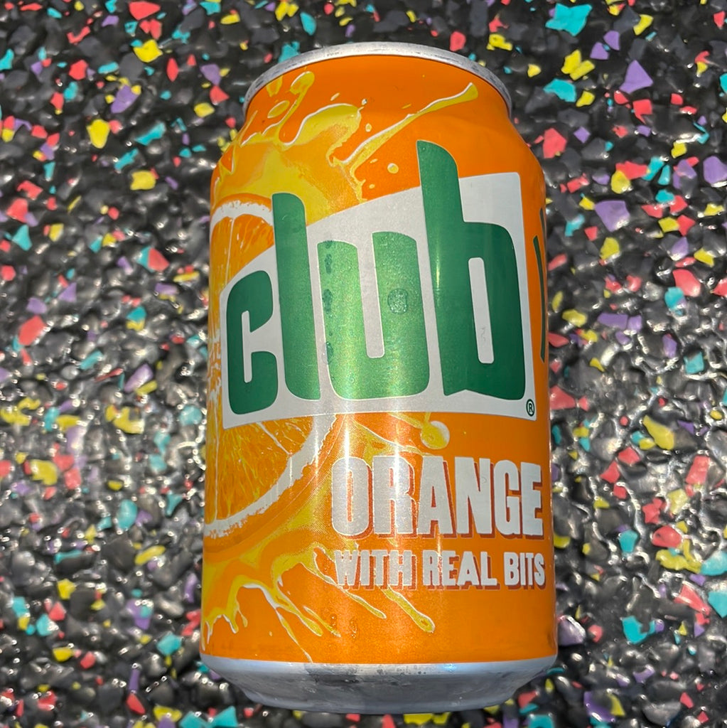 Club Orange Can 330ml – Tom's Confectionery Warehouse