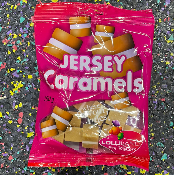 Lolliland Jersey Caramel 150g – Tom's Confectionery Warehouse
